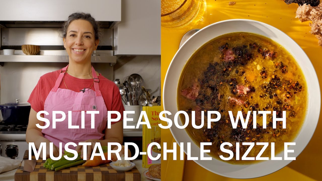 How do you fix bland split pea soup?