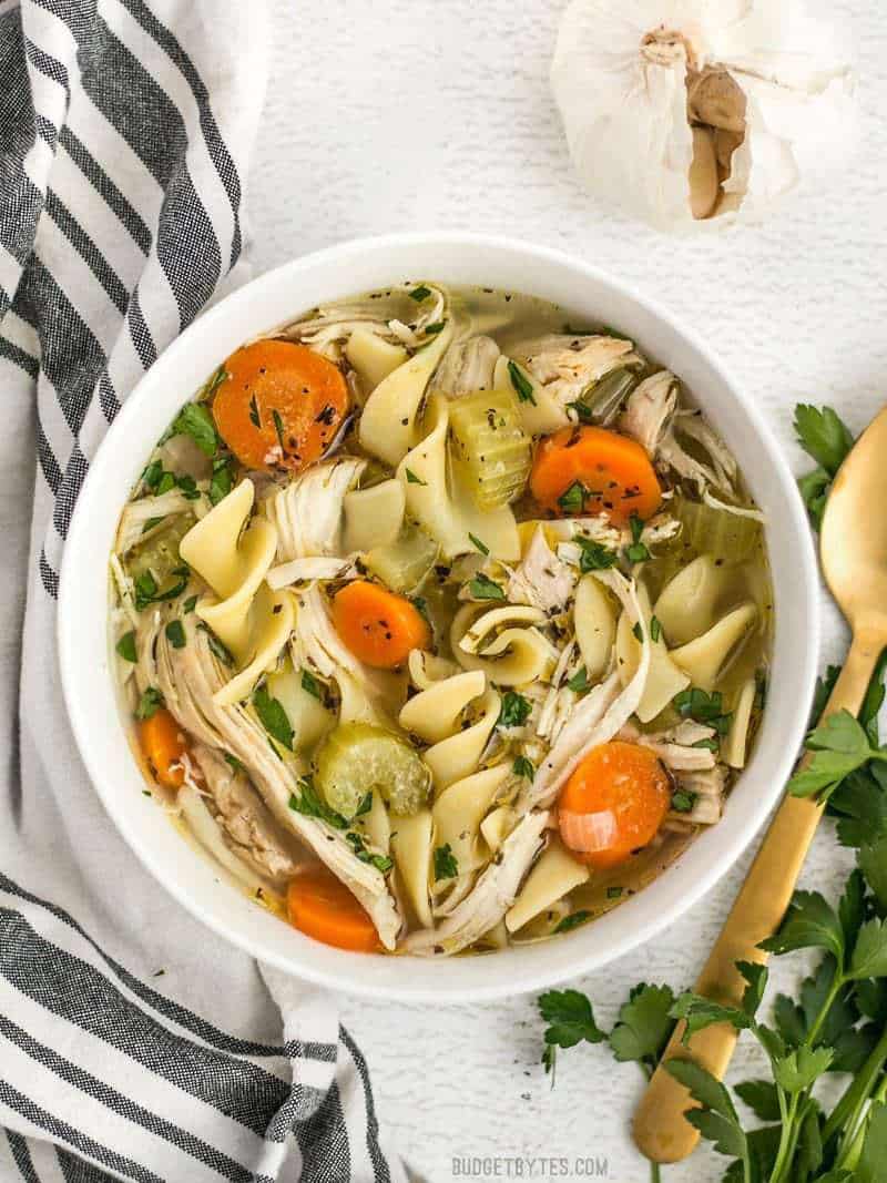 How do you fix chicken noodle soup with no flavor?