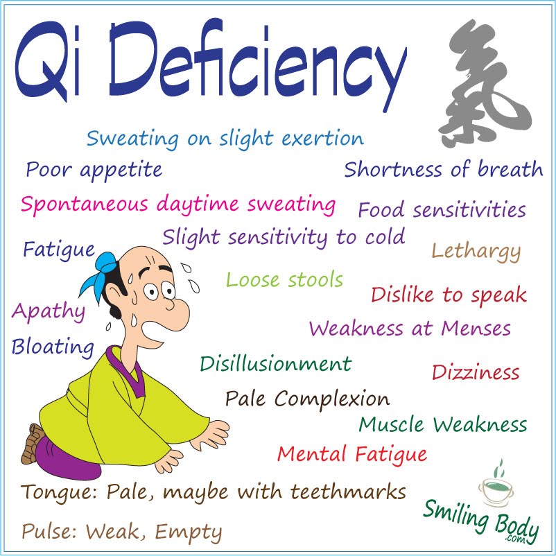 How do you fix qi deficiency?