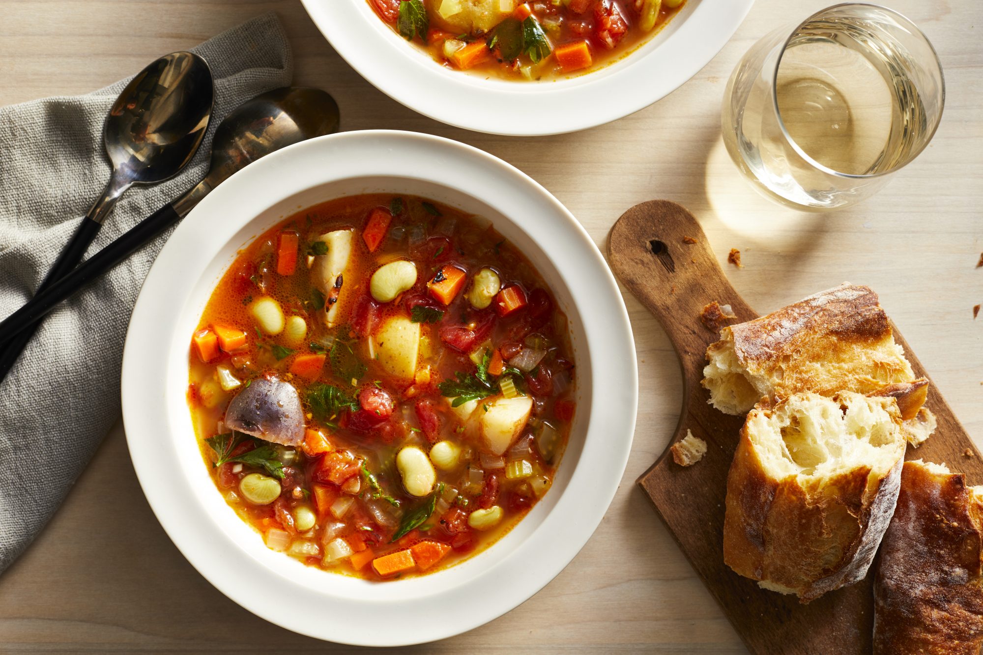 How do you fix soup that is too dry?