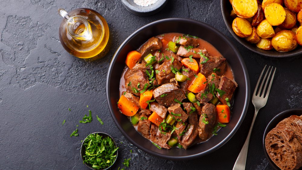 How do you fix tough meat in a stew?
