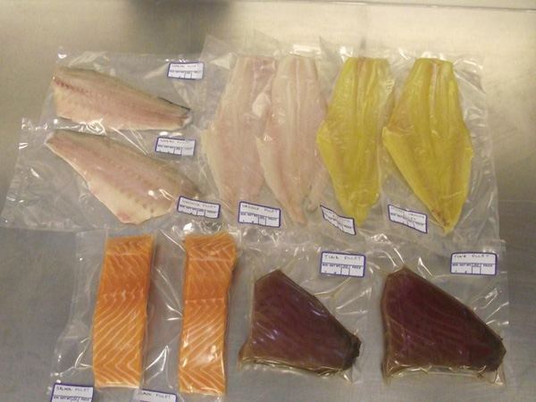 How do you freeze fish from the store?