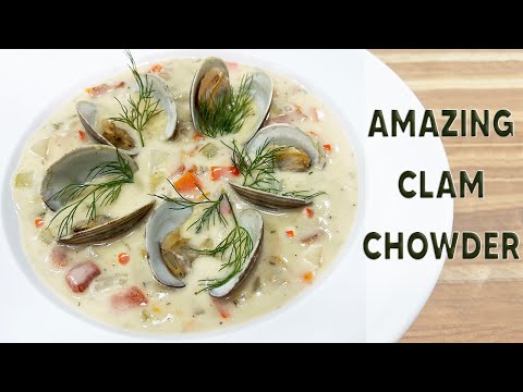 How do you freeze leftover clam chowder?