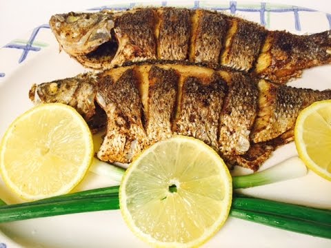 How do you fry a whole fish without it breaking?