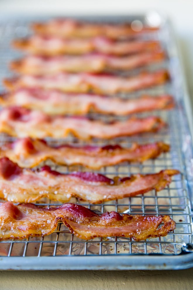 How do you fry chewy bacon?