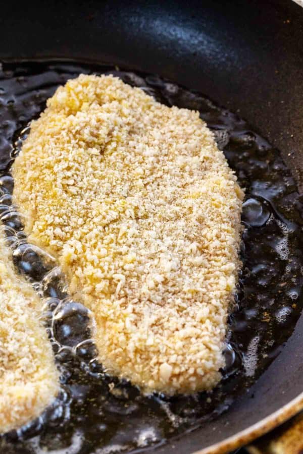 How do you fry in a regular pan?