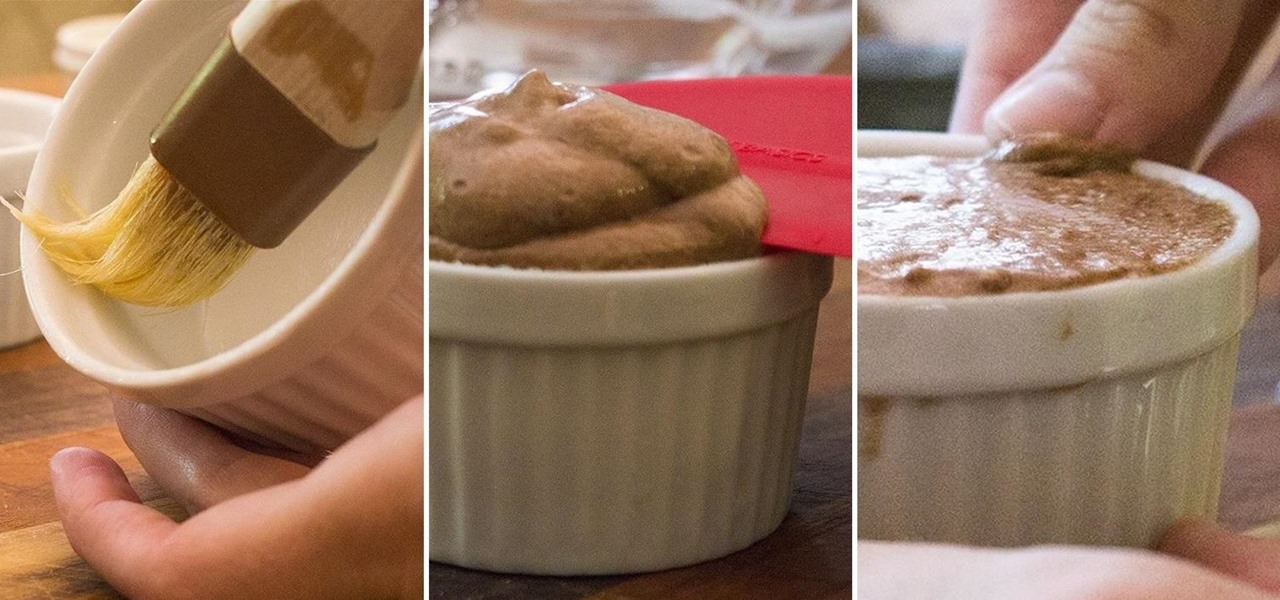 How do you get a souffle to rise evenly?