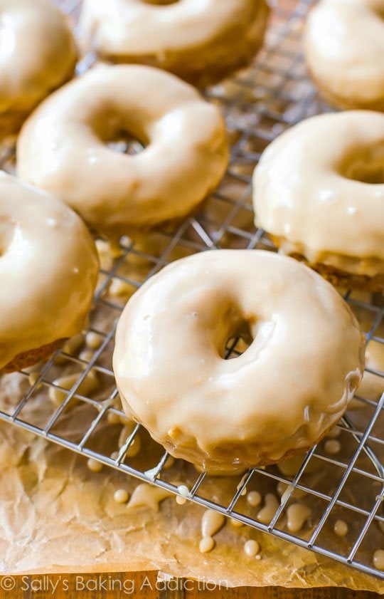 How do you get donut glaze to harden?