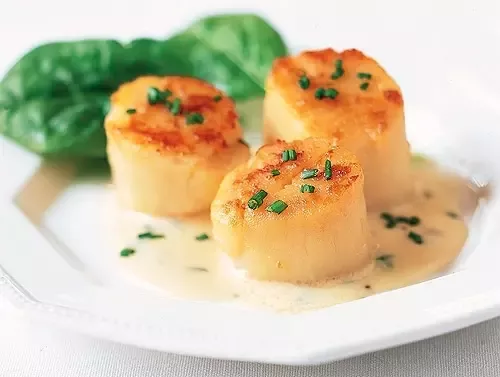 How do you get rid of fishy smell in scallops?