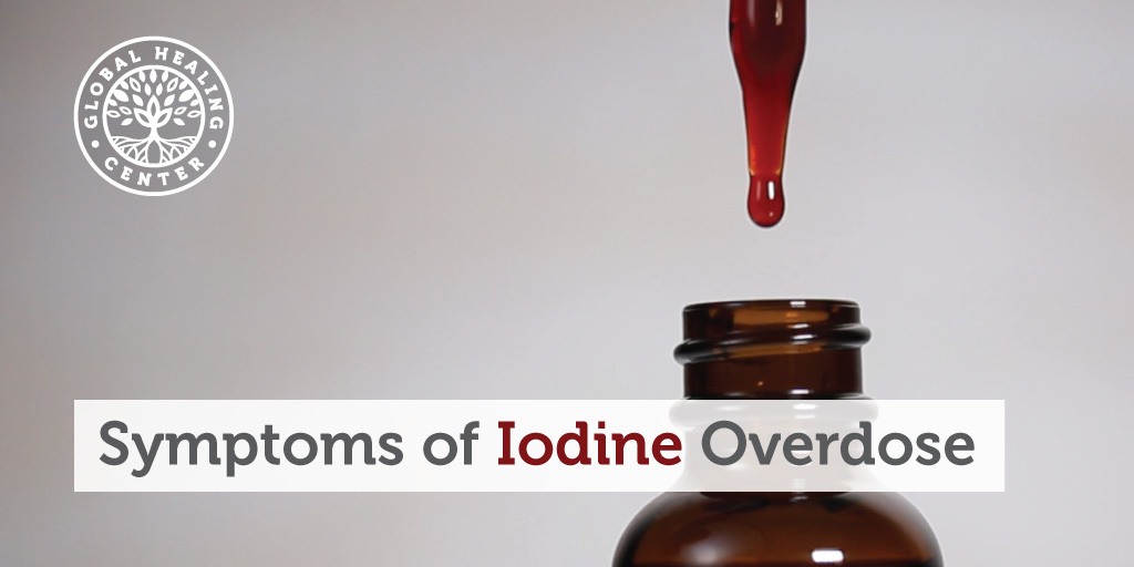 How do you get rid of iodine poisoning?