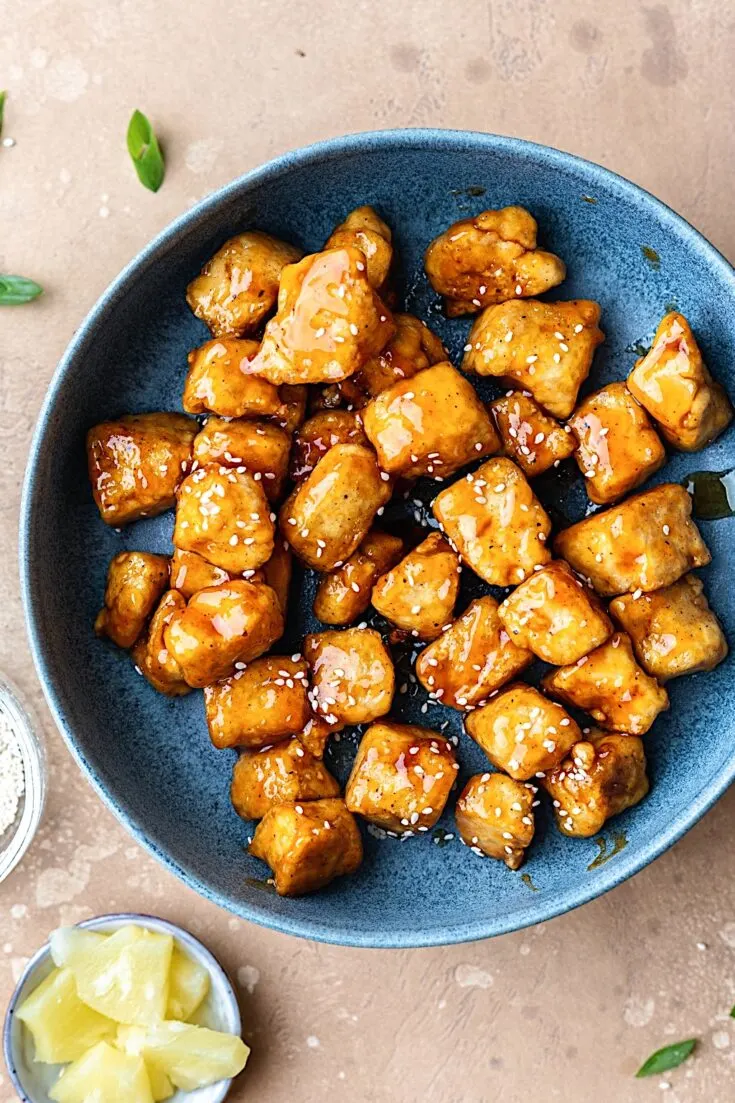 How do you get sourness out of tofu?