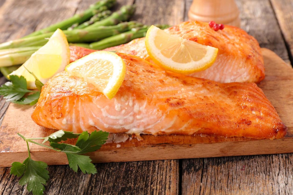 How do you get the fat out of salmon?