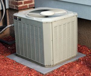 How do you get the musty smell out of a central air conditioner?
