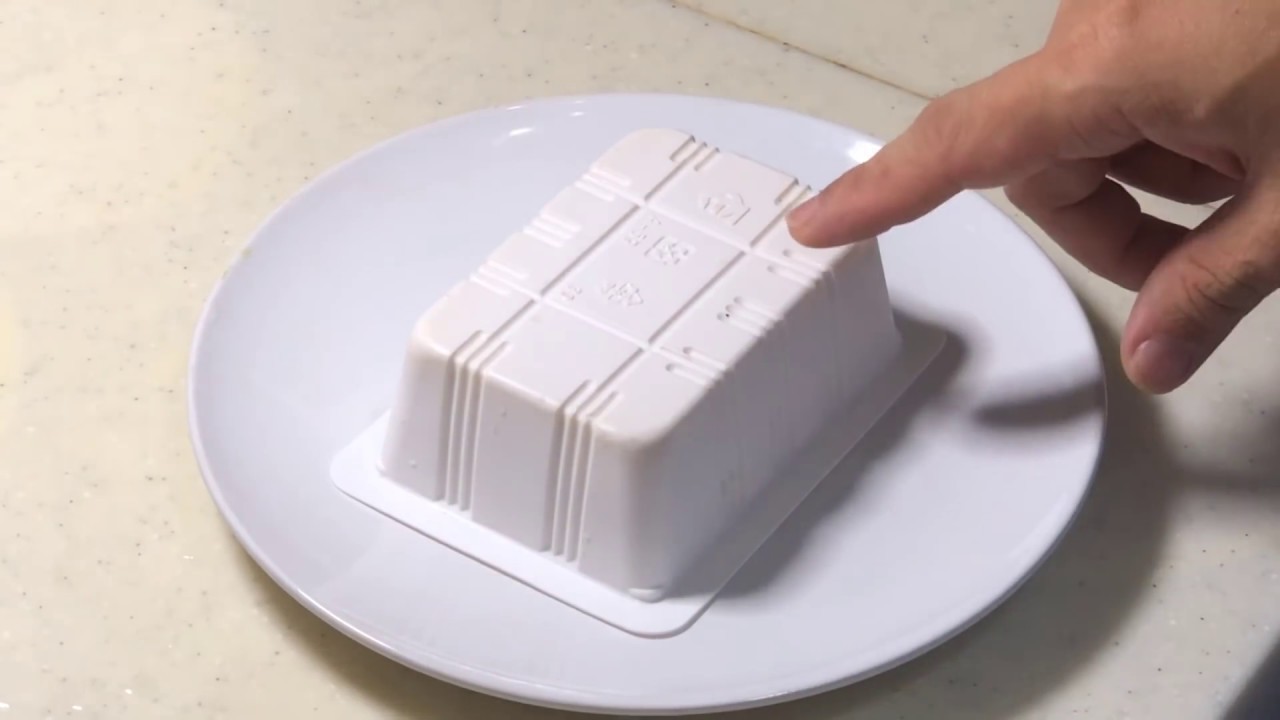 How do you get tofu out of the container?