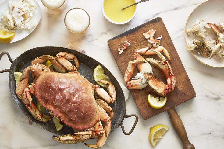How do you grill live crabs?