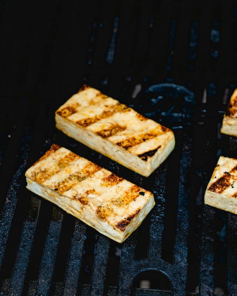 How do you grill silken tofu?