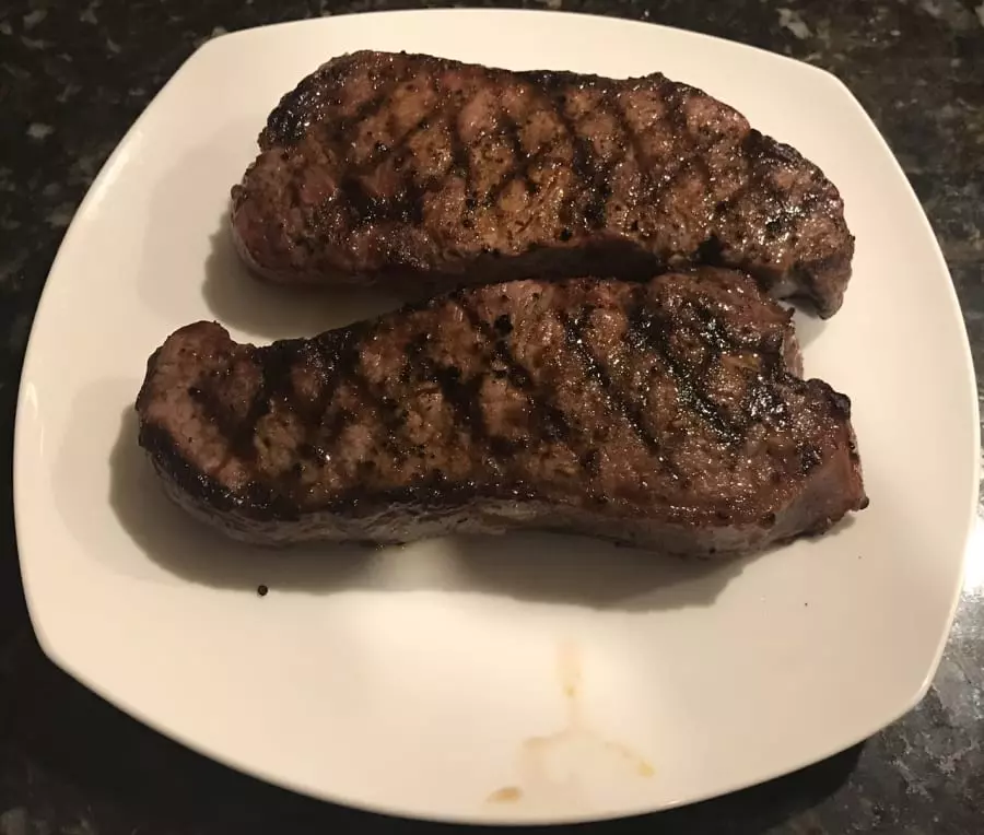 How do you heat a steak plate?