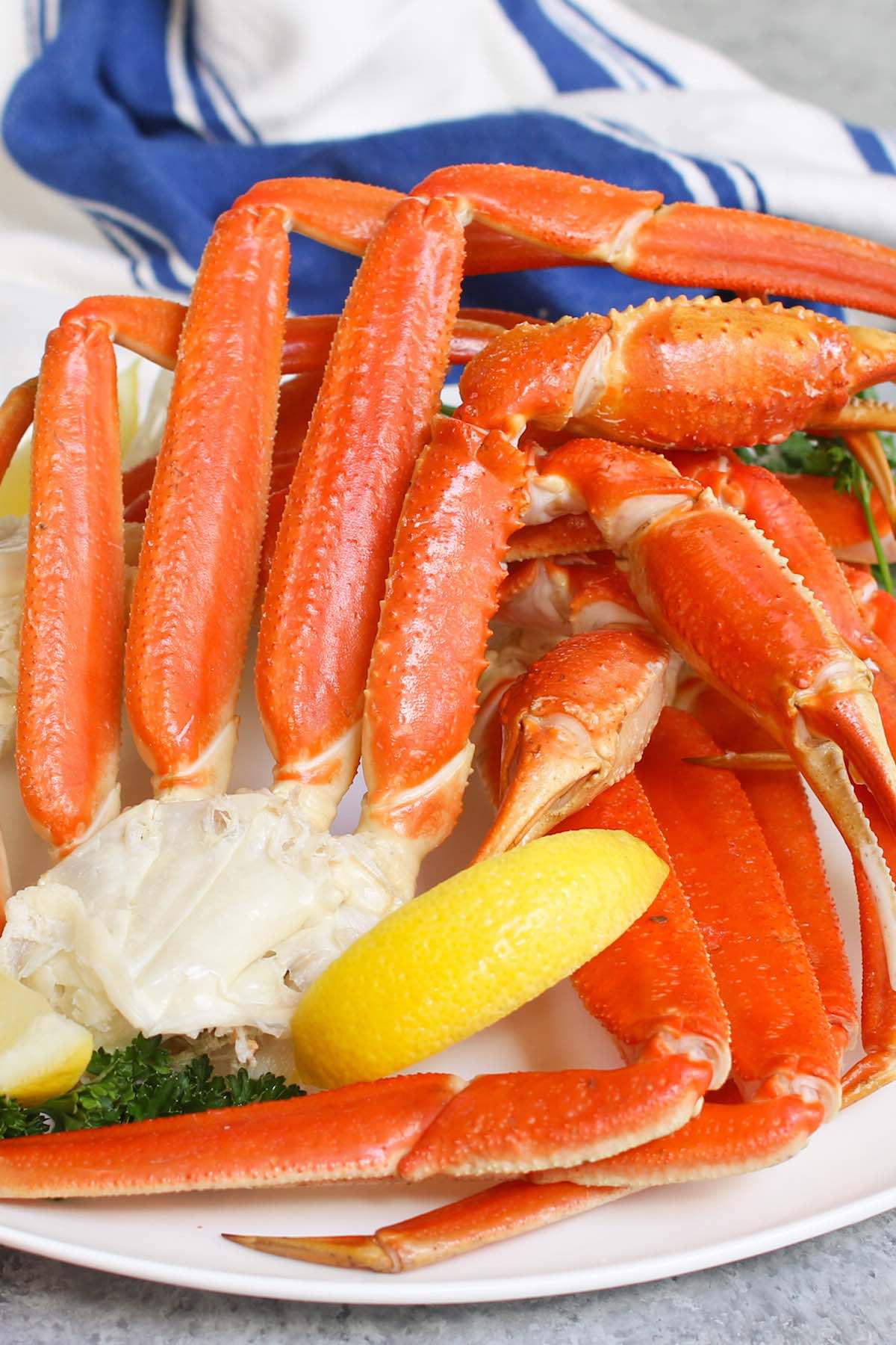 How do you heat up crab legs that have already been cooked?