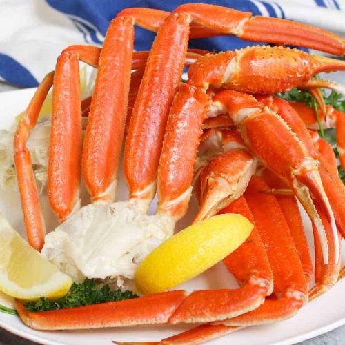How do you heat up precooked crab legs?