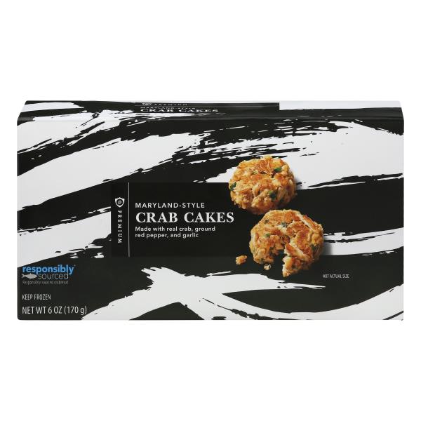 How do you heat up Publix crab cakes?