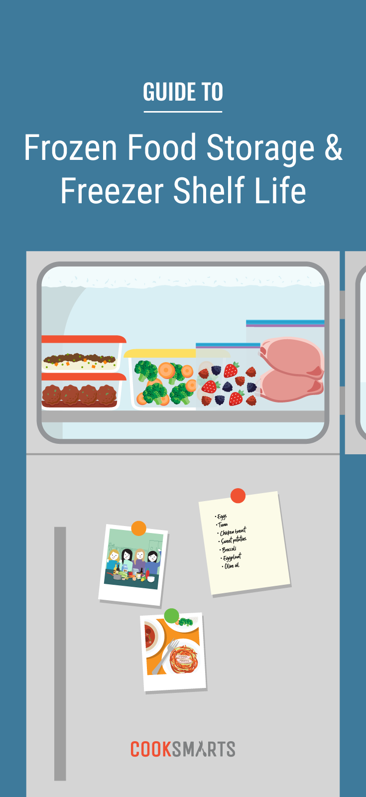 How do you increase the shelf life of frozen food?