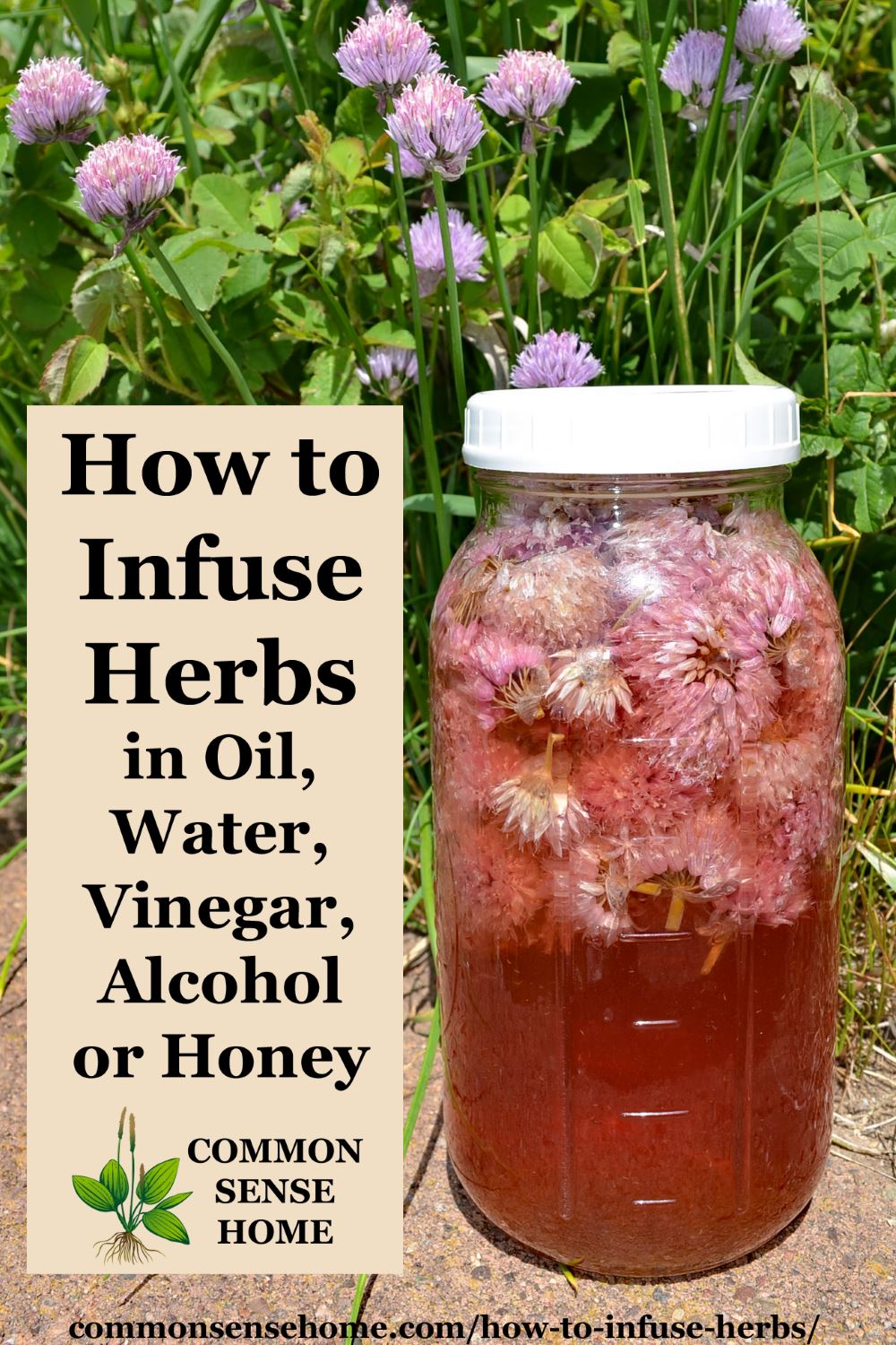 How do you infuse herbs with alcohol?
