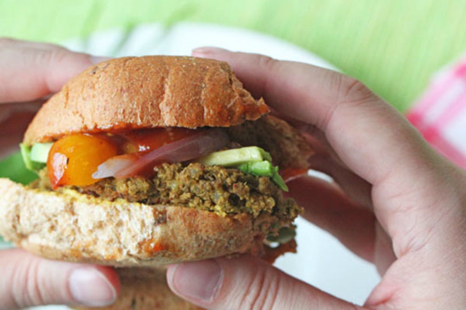 How do you keep bean burgers from falling apart?