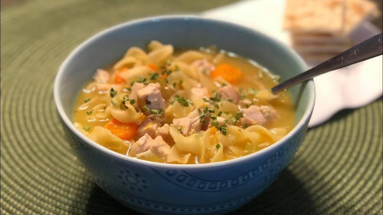How do you keep egg noodles from getting mushy in soup?