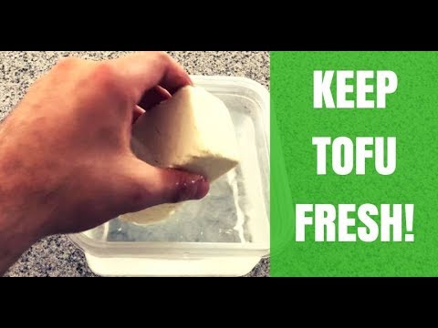 How do you keep egg tofu after opening?