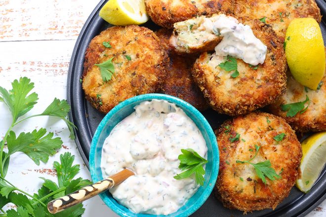 How do you keep fish cakes from falling apart?