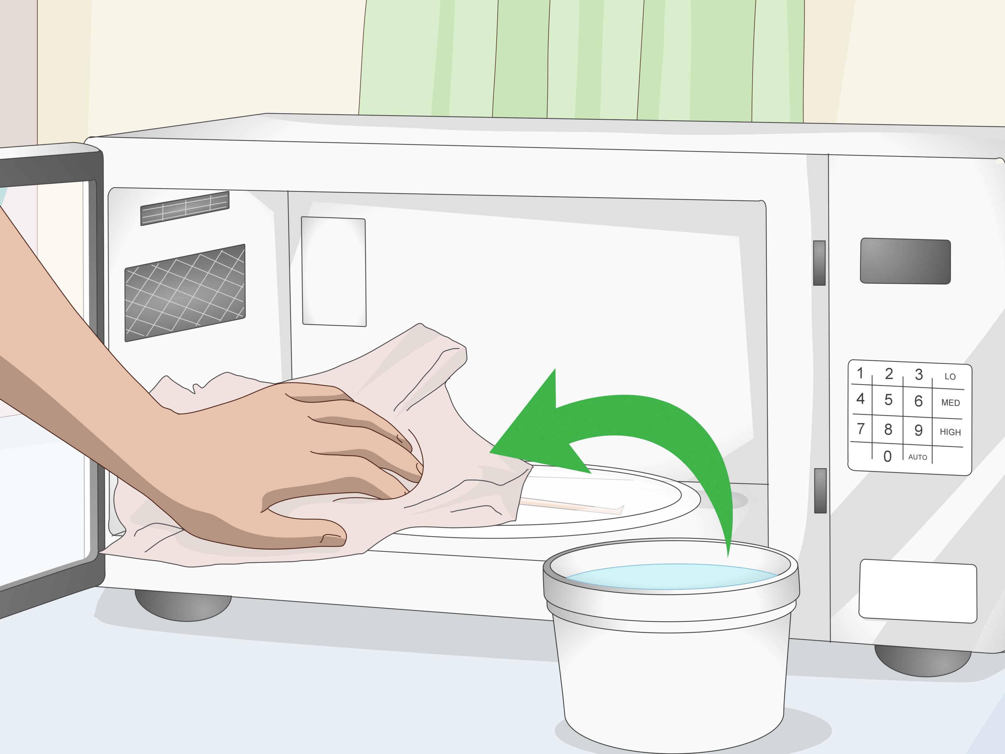 How do you keep fish from smelling in the microwave?