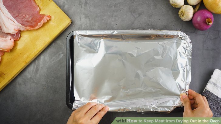 How do you keep food from drying out in the oven?