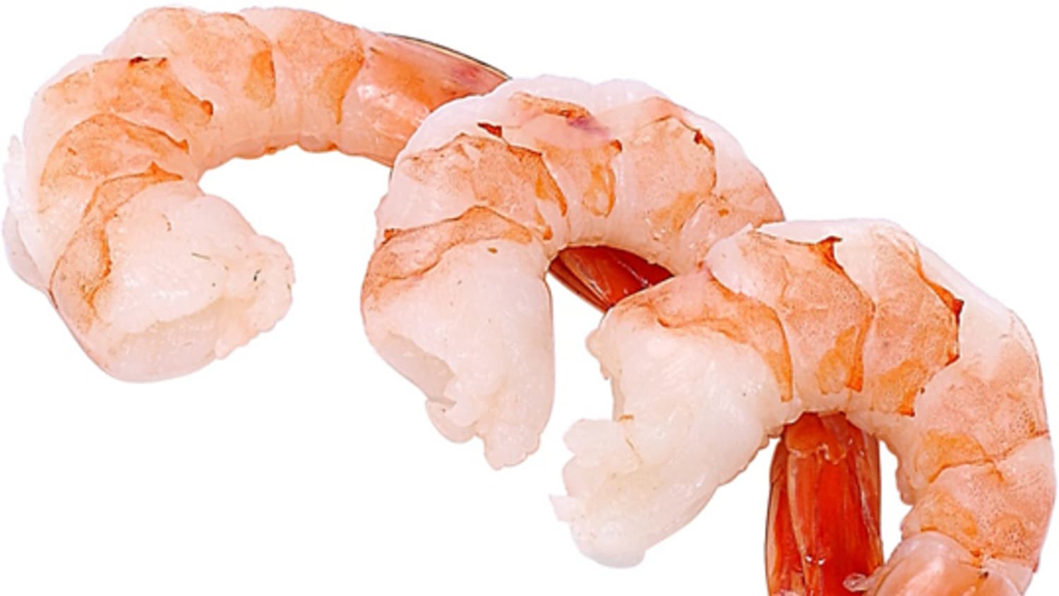 How do you keep prawns from turning orange when cooking?