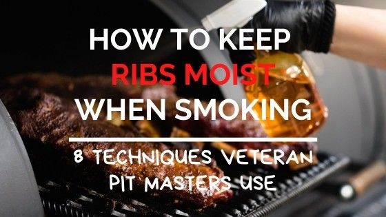 How do you keep ribs moist when smoking?