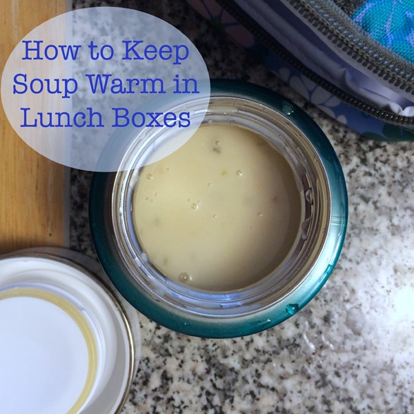 How do you keep soup warm all day?