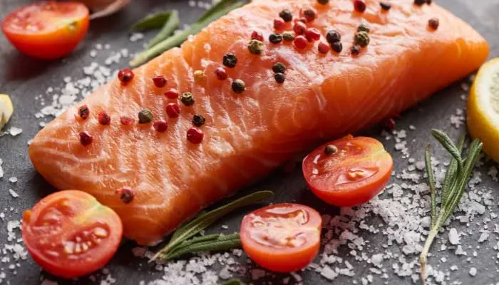 How do you kill bacteria in raw salmon?