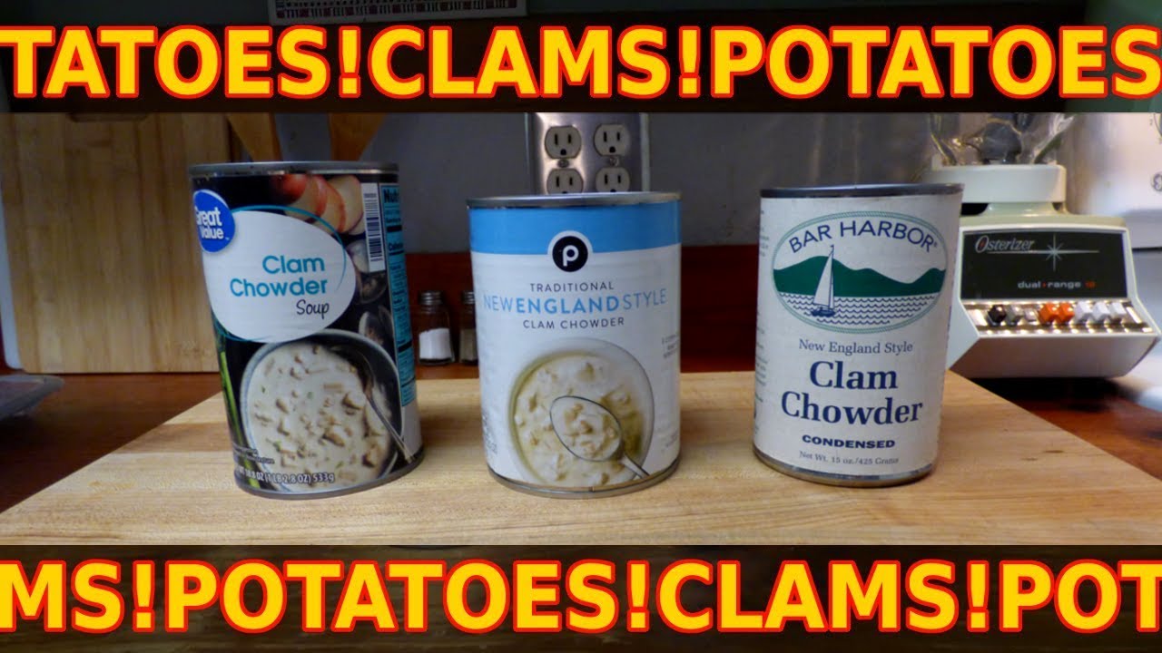 How do you know if canned clam chowder is bad?