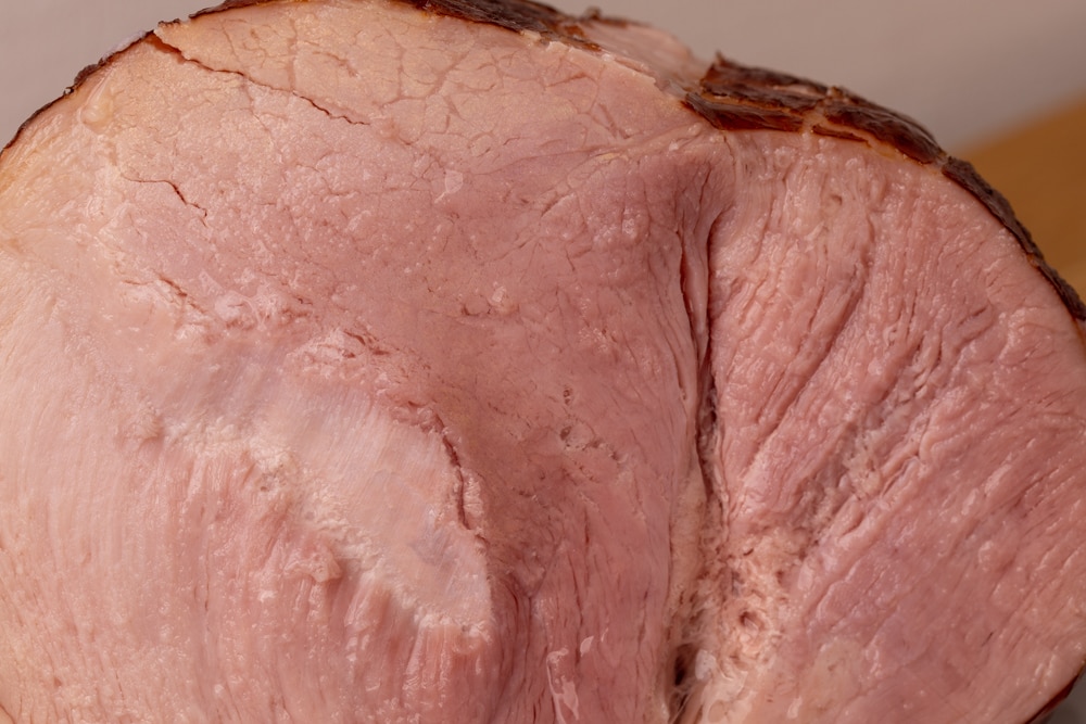 How do you know if cooked ham is bad?