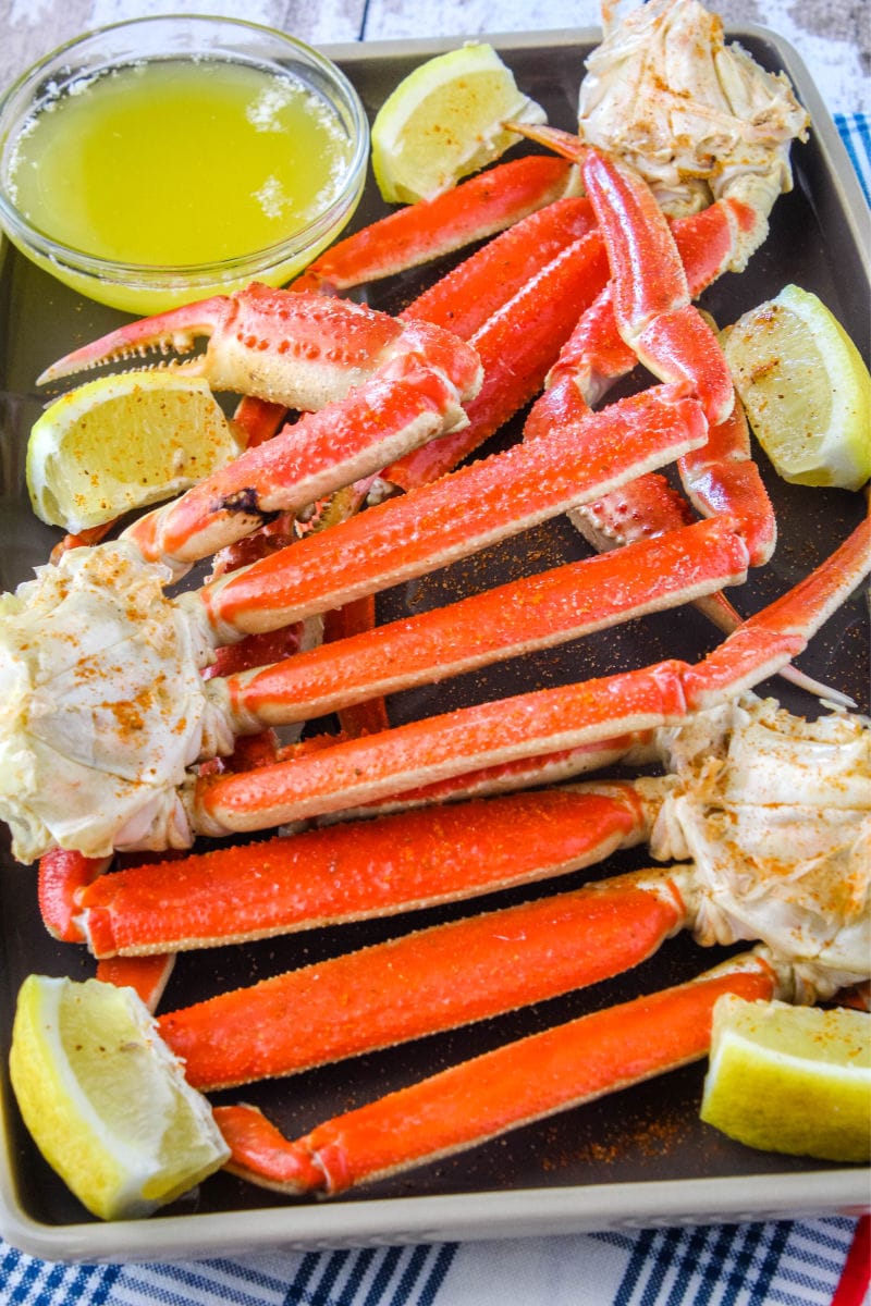 How do you know if crab legs are done?