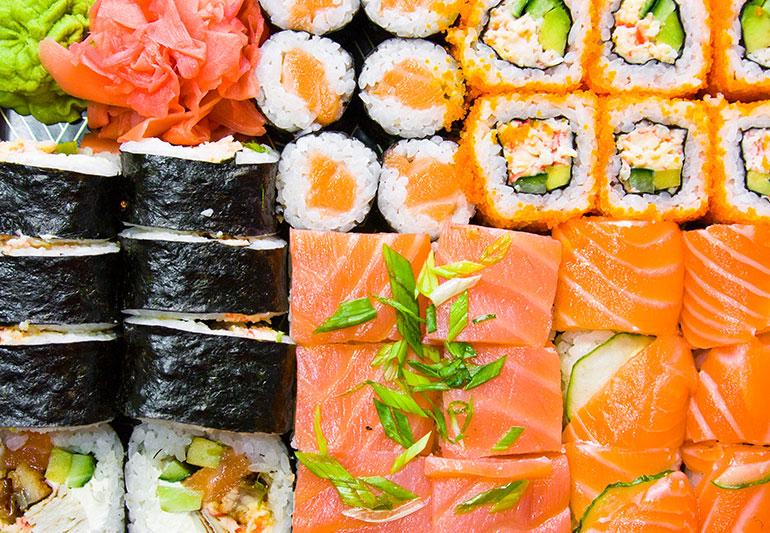 How do you know if sushi is safe?