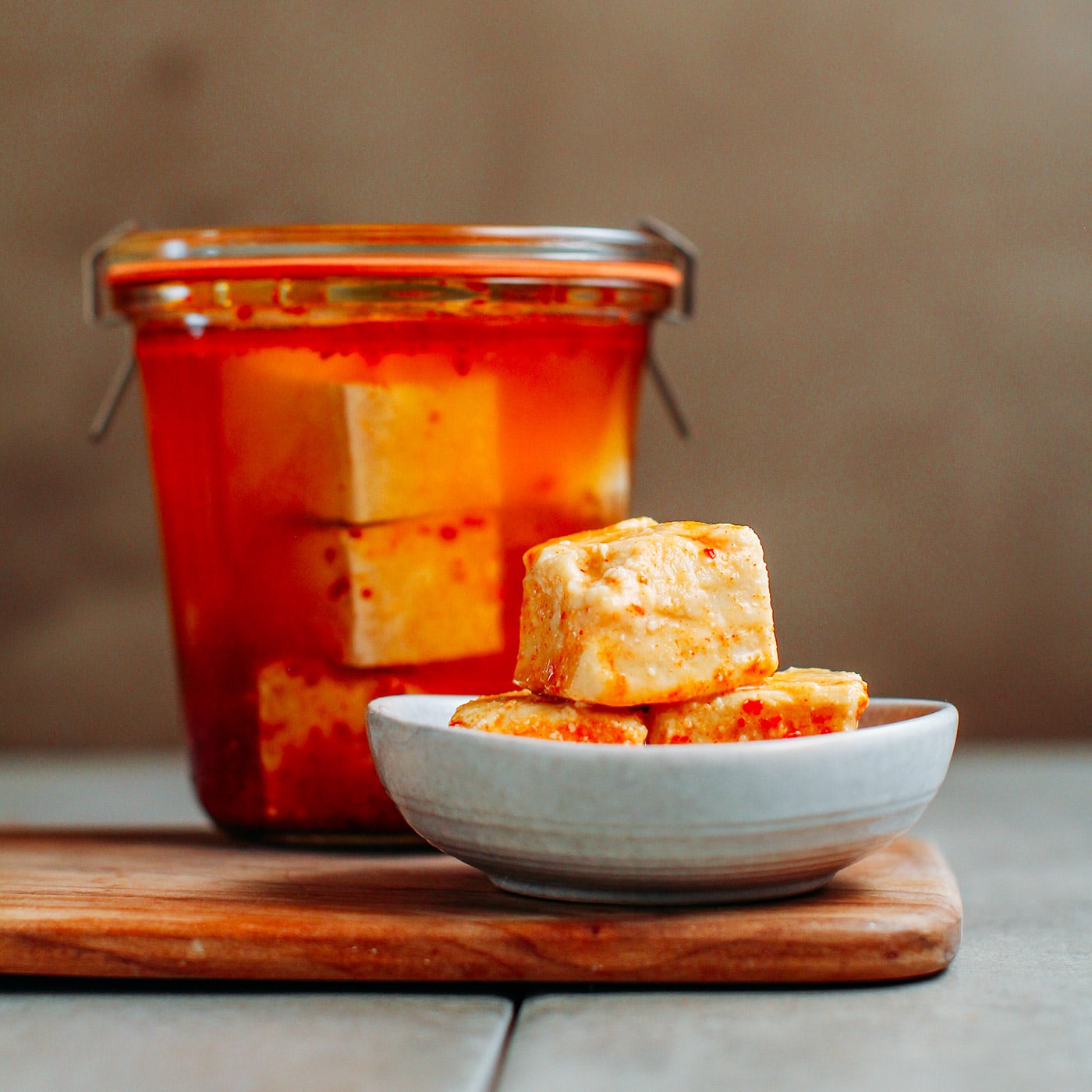 How do you know if tofu is fermented?