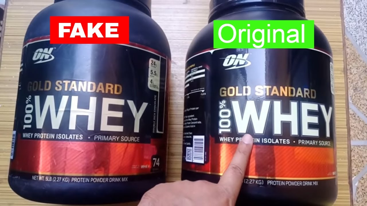 How do you know if whey protein is real?