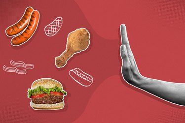 How do you know if your body is rejecting meat?