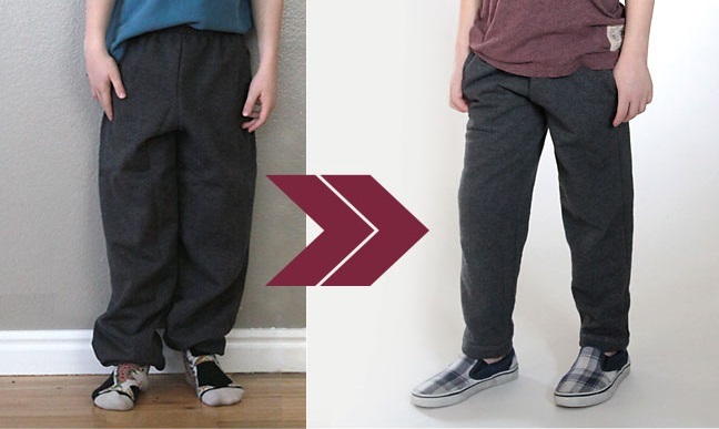 How do you know if your sweatpants are too big?