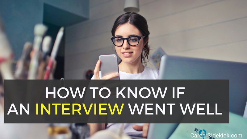 How do you know if you've messed up an interview?