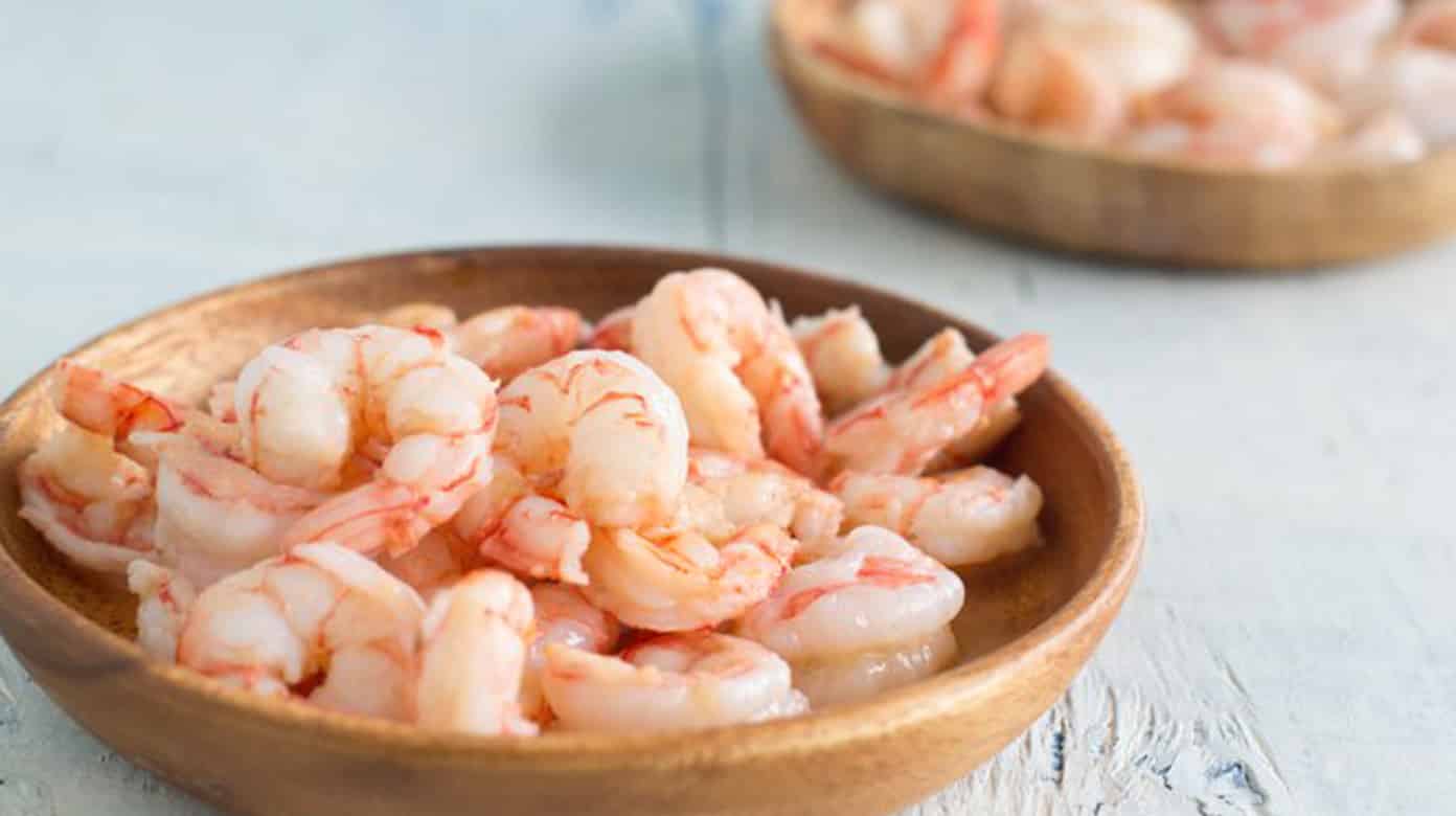 How do you know when Argentinian shrimp are cooked?