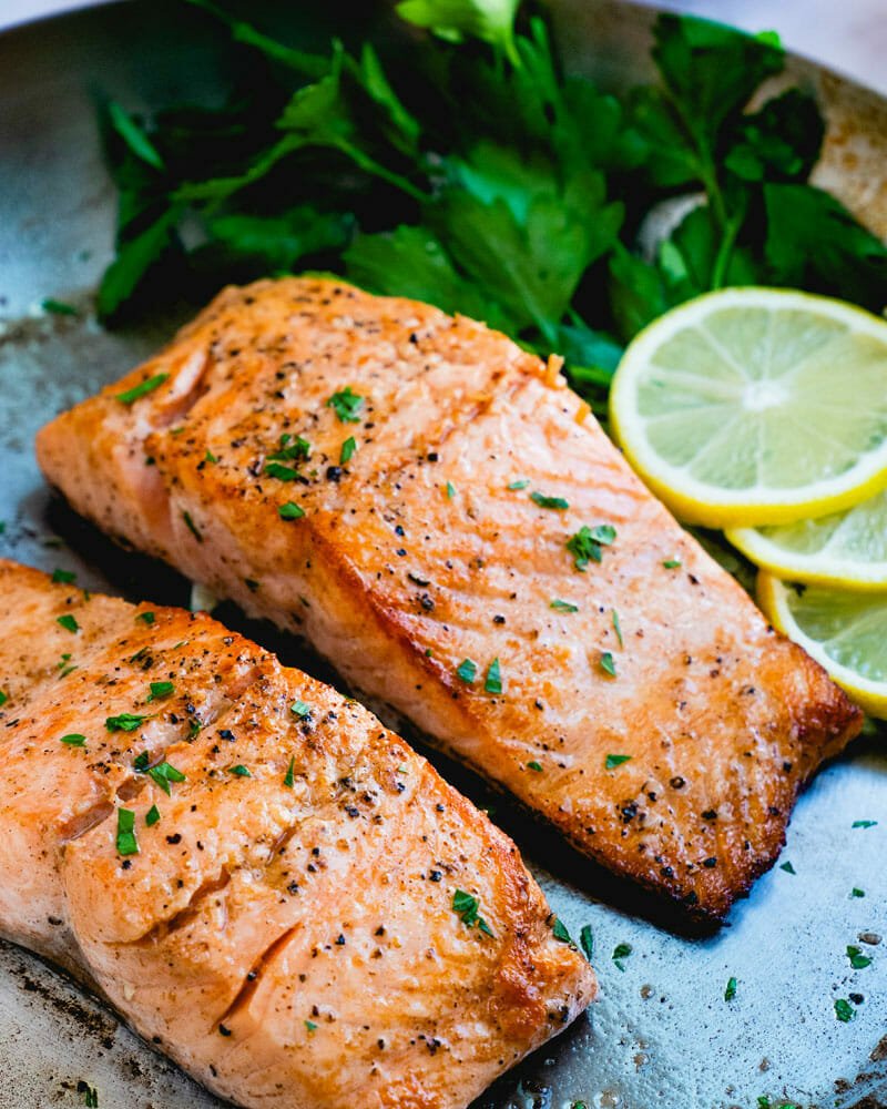 How do you know when salmon is done in oven?
