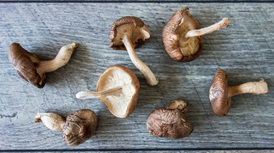 How do you know when shiitake mushrooms are done?