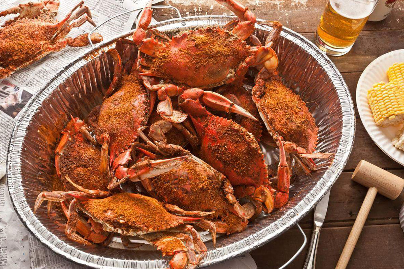 How do you know when steamed crab is done?