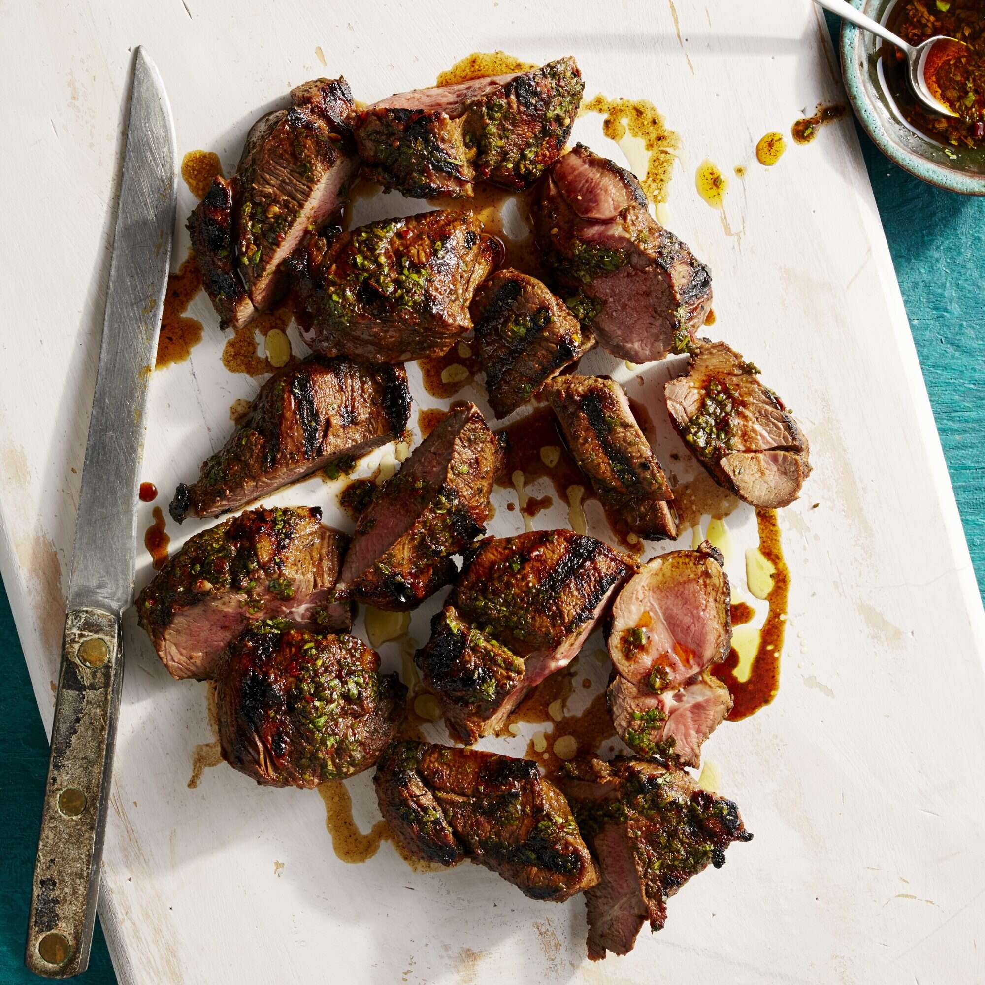 How do you make a marinade solution?